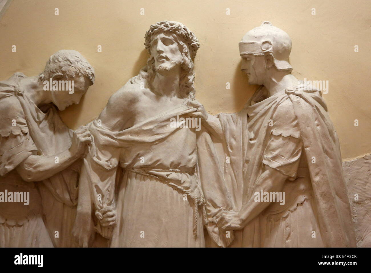 Tenth station of the cross hi-res stock photography and images - Alamy