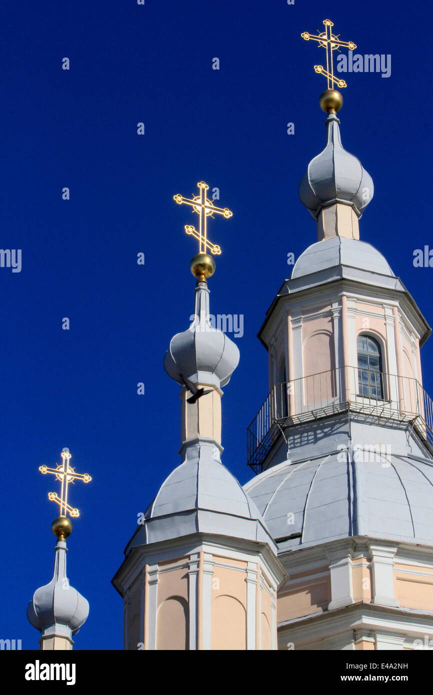Russian Orthodox Church, St. Petersburg, Russia, Europe Stock Photo - Alamy