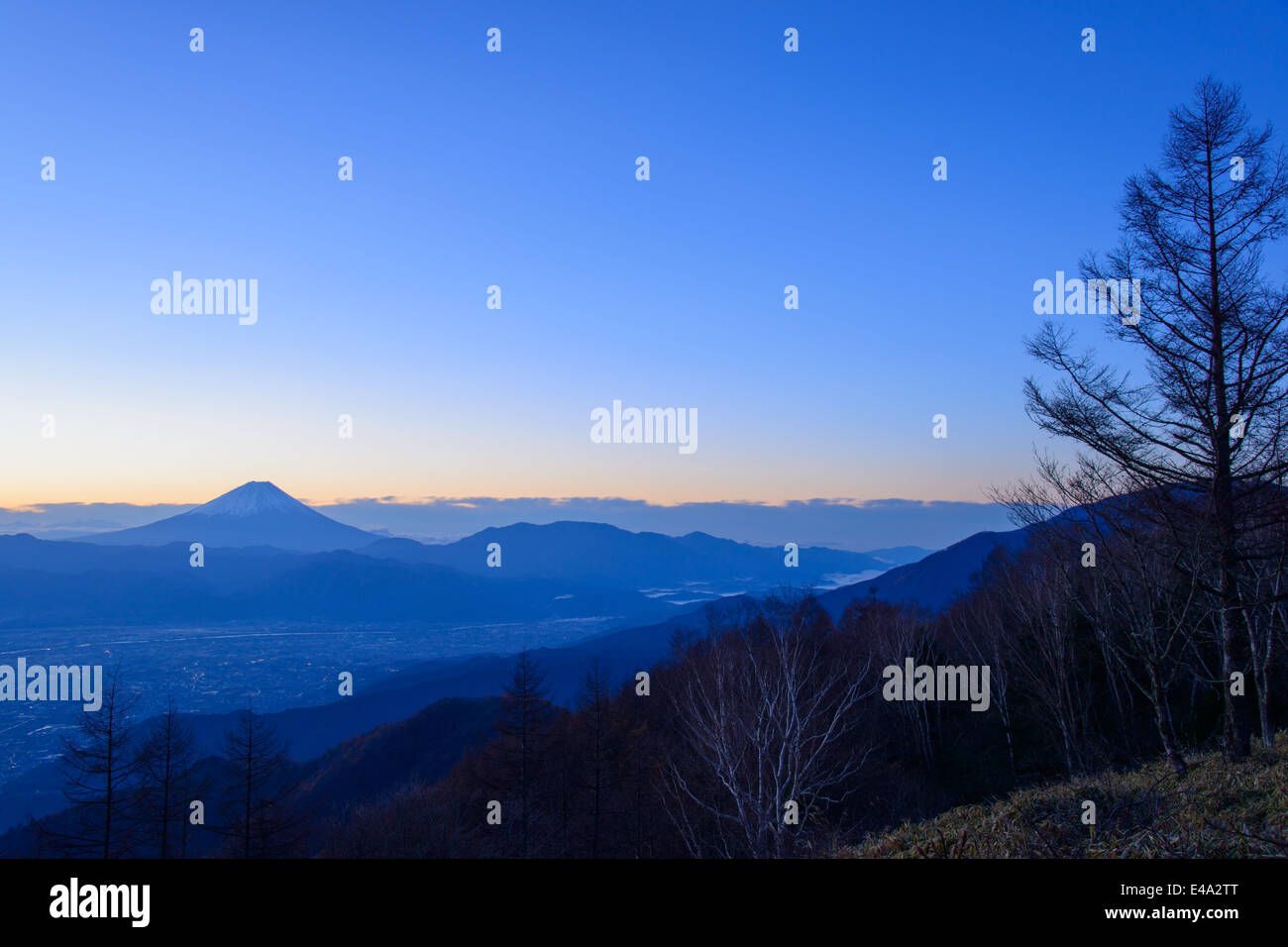 Kofu city winter yamanashi japan hi-res stock photography and images ...