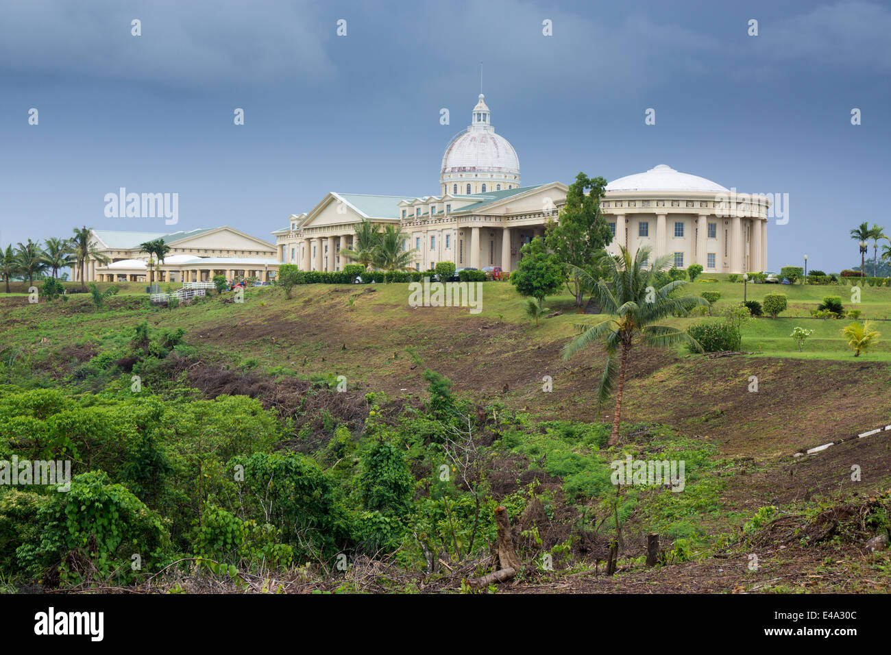 Micronesia, Palau, Melekeok, Capitol Complex Stock Photo - Alamy