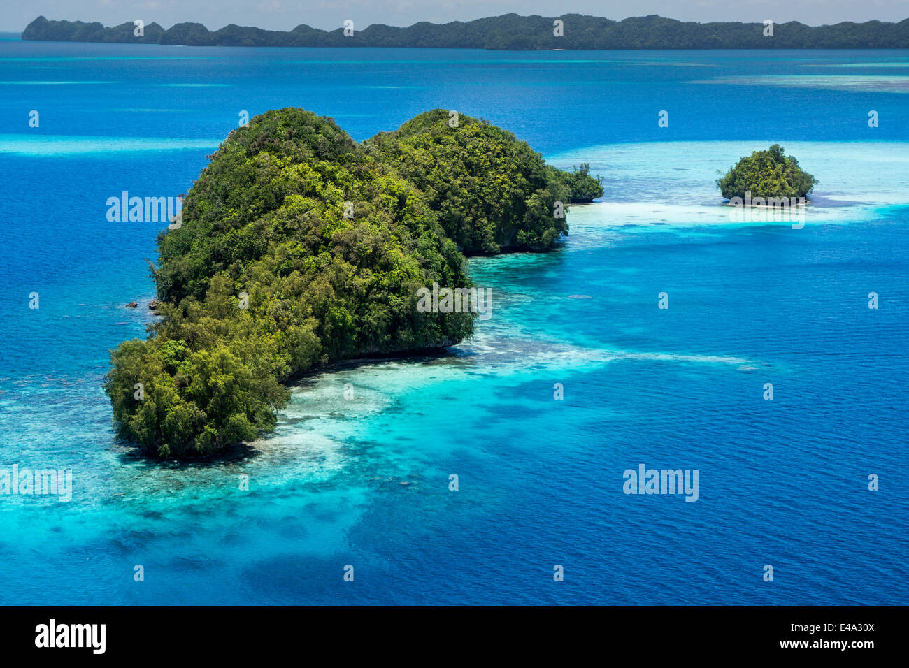 Micronesia, Palau, small islands in the ocean Stock Photo - Alamy