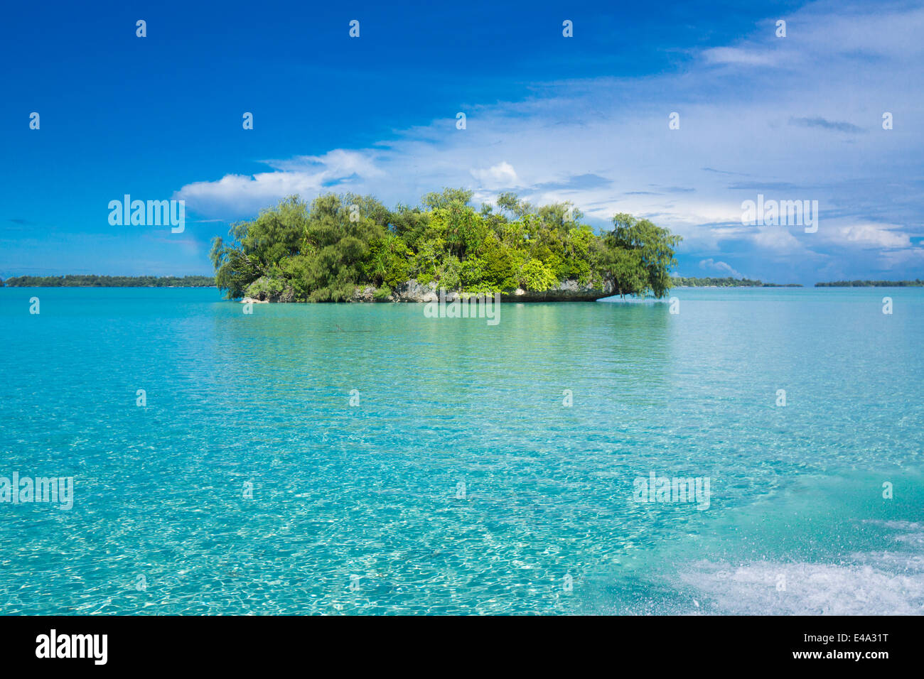 Micronesia, Palau, small island in the ocean Stock Photo - Alamy
