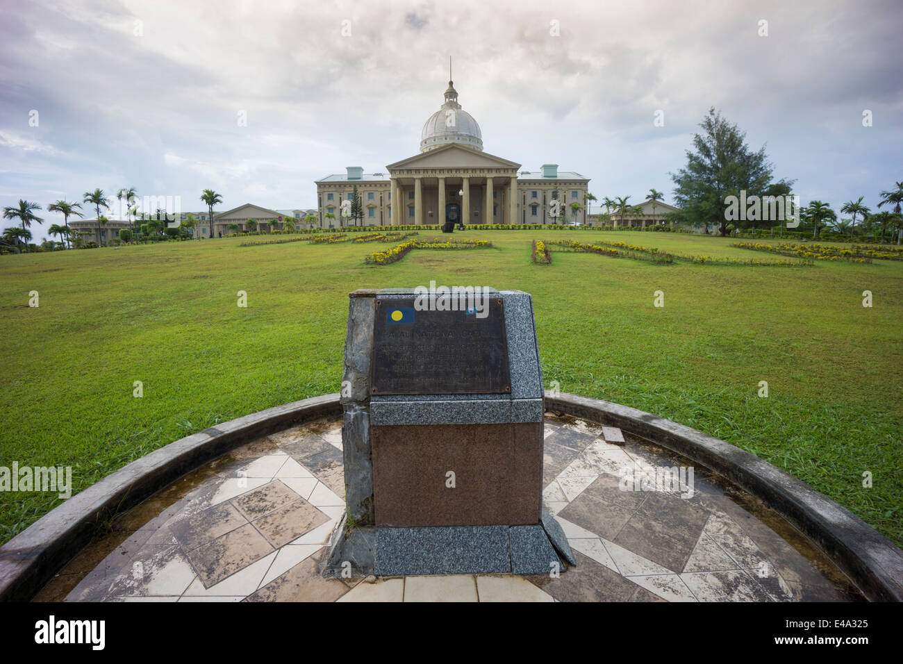 Micronesia, Palau, Melekeok, Capitol Complex Stock Photo - Alamy