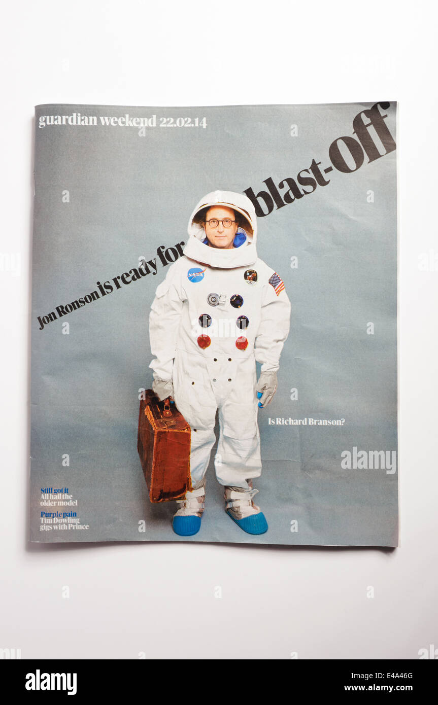 Guardian weekend magazine hi-res stock photography and images - Alamy