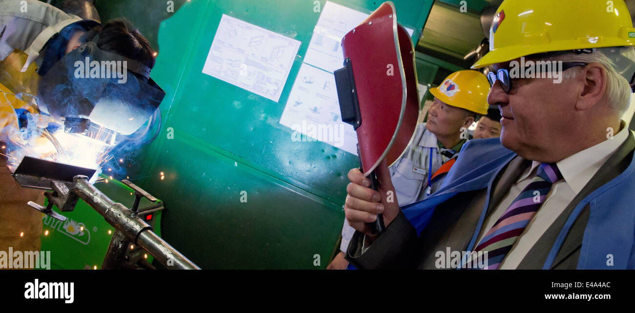 Ulan Bator, Mongolia. 07th July, 2014. German Minister for Foreign ...
