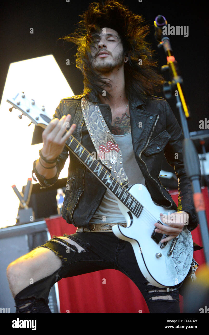 San Bernadino, California, USA. 7th July, 2014. Musician - CAMERON ...