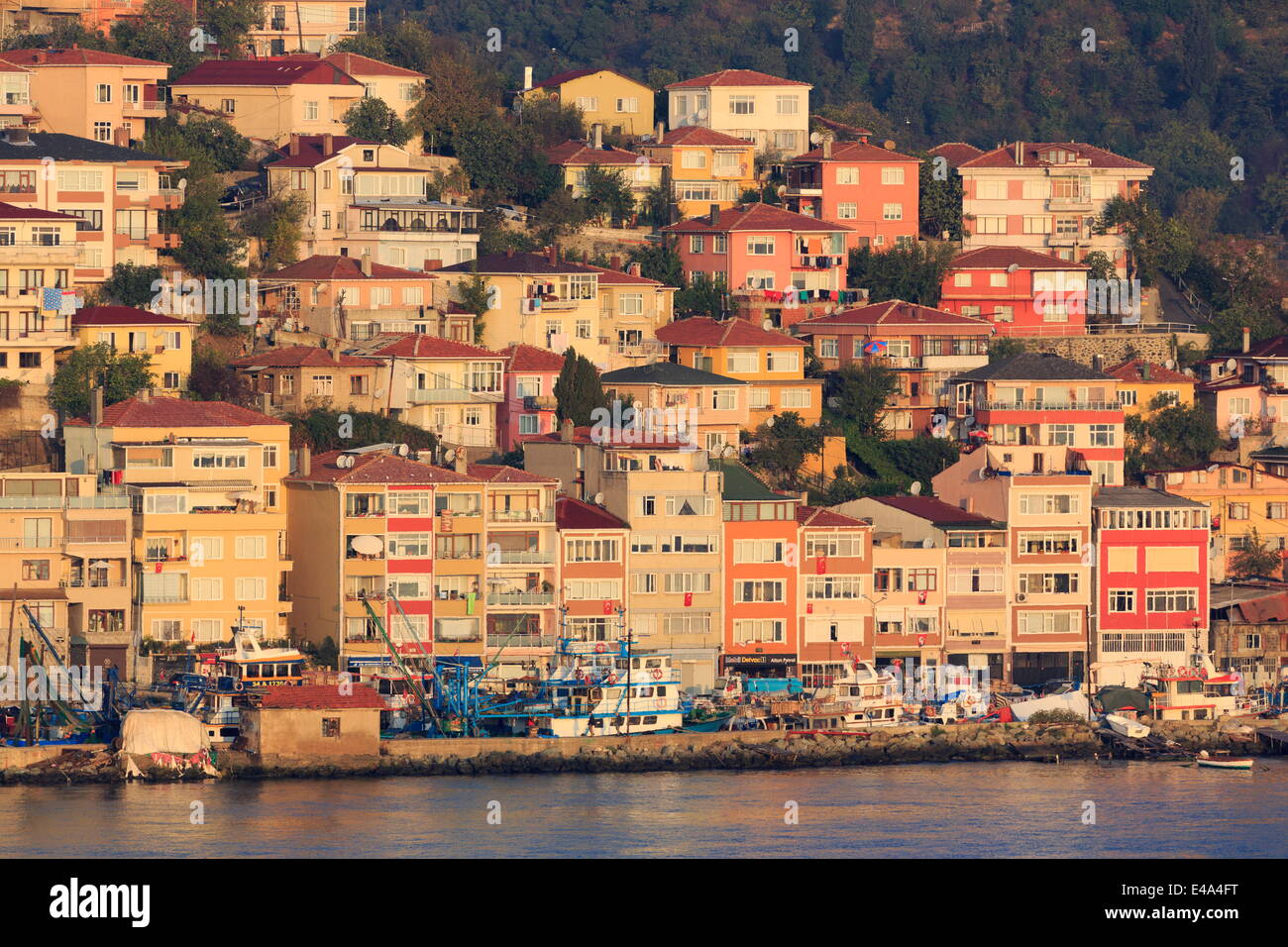Town of Sanyer on the Bosphorus Strait, Istanbul, Turkey, Europe Stock ...
