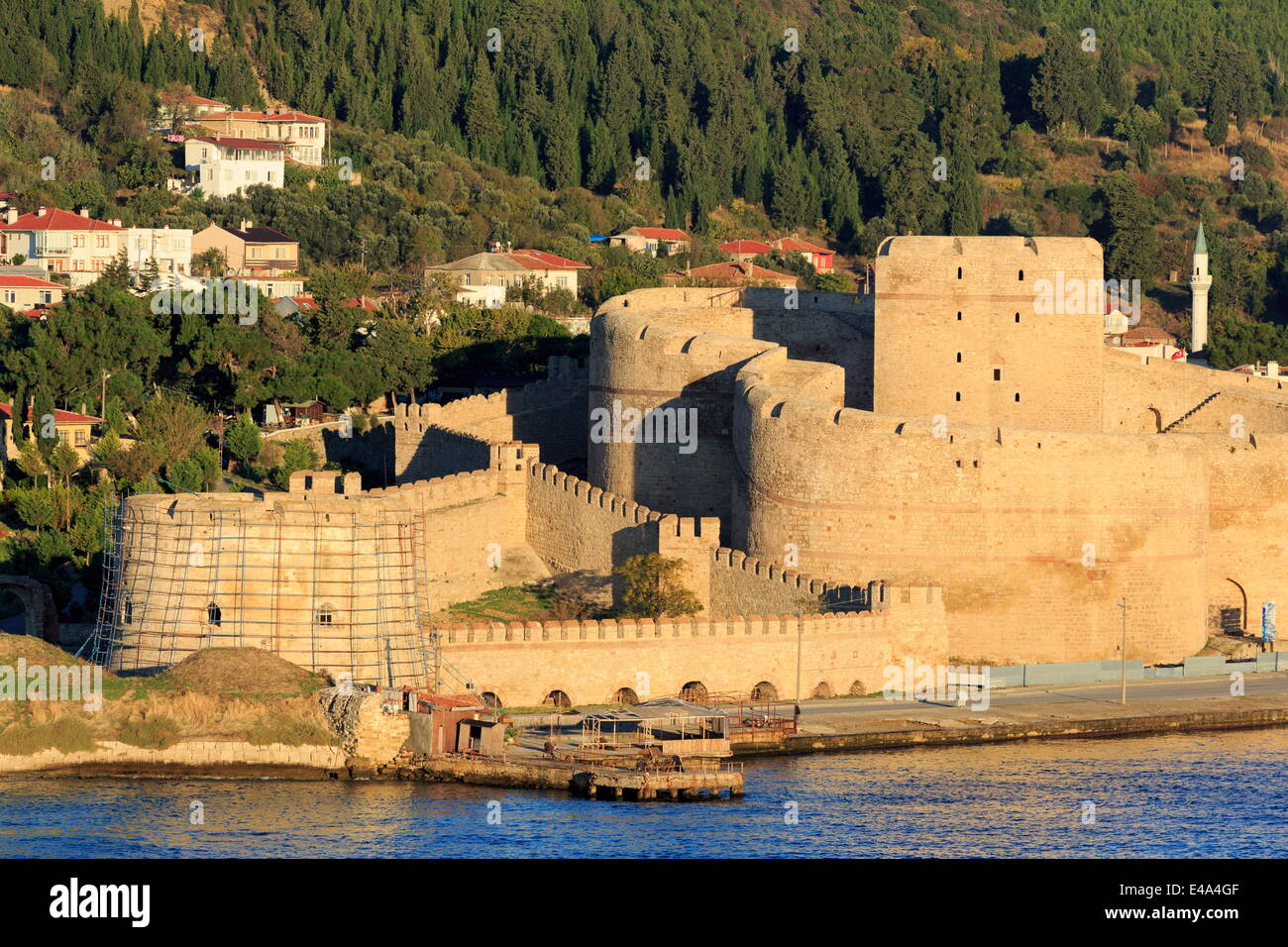 Kilitbahir Castle, Bozcaada Island, Dardenelles Strait, Canakkale ...
