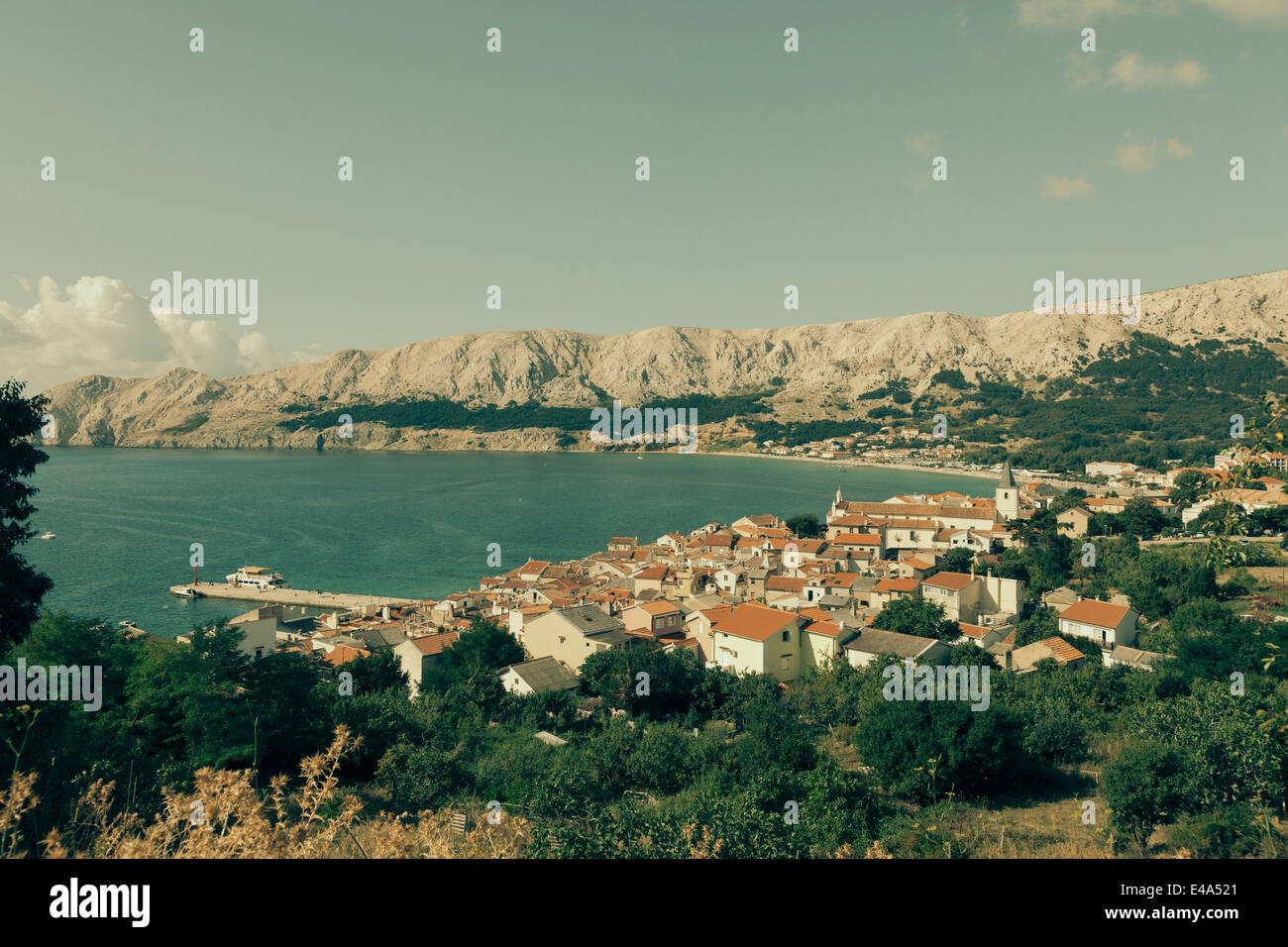 Village in croatia krk island hi-res stock photography and images - Alamy