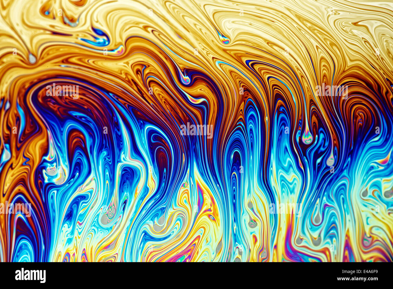 Interference color light pattern hi-res stock photography and images ...