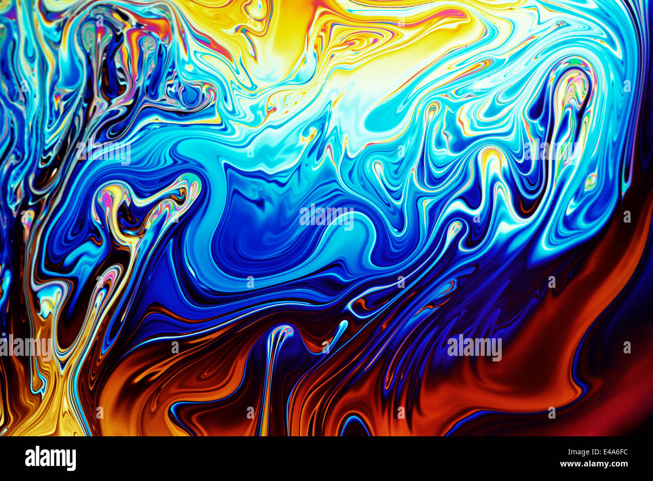 Interference color light pattern hi-res stock photography and images ...