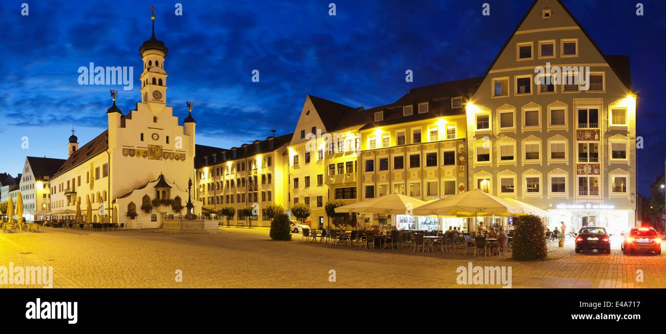 Town Hall, Kempten, Schwaben, Bavaria, Germany, Europe Stock Photo - Alamy