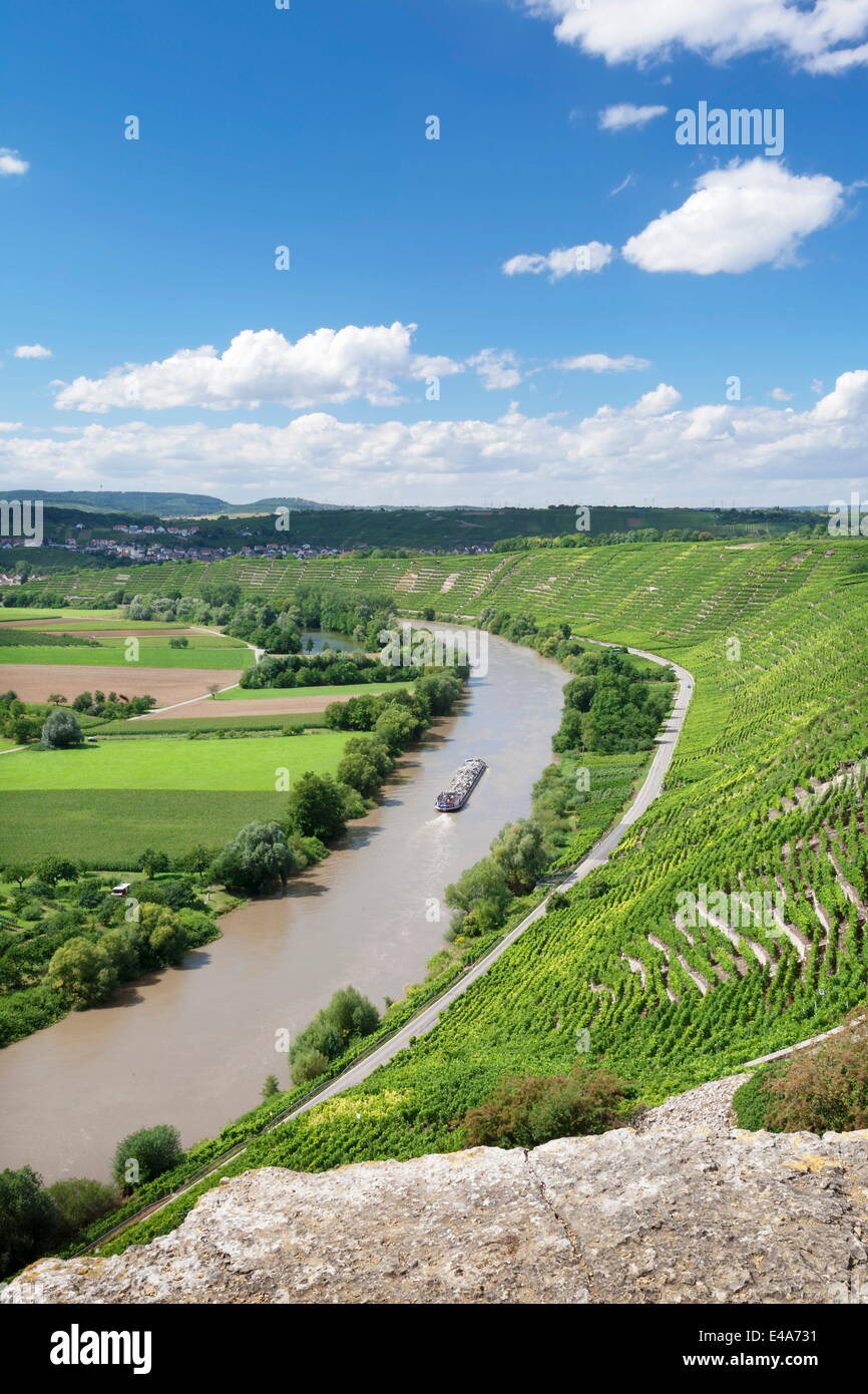 Hessigheim Felsengarten (Rock Gardens), Neckartal Valley, River Neckar ...