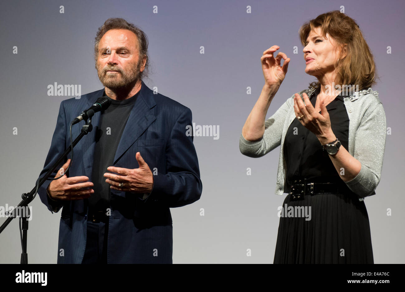 French actress director fanny ardant hi-res stock photography and ...