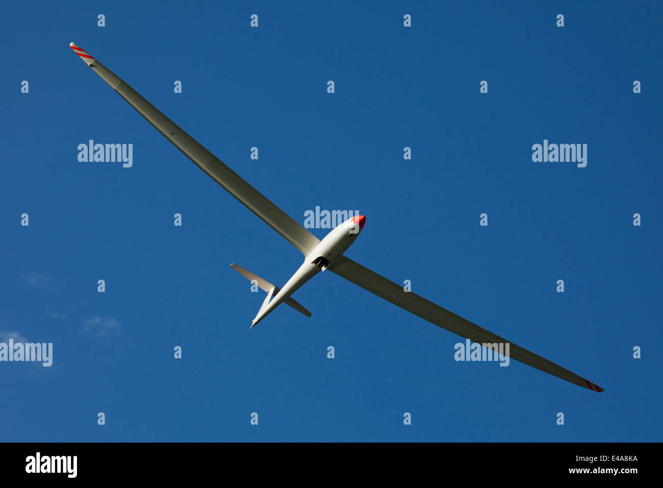 Austria, Salzburg, glider in front of blue sky Stock Photo - Alamy