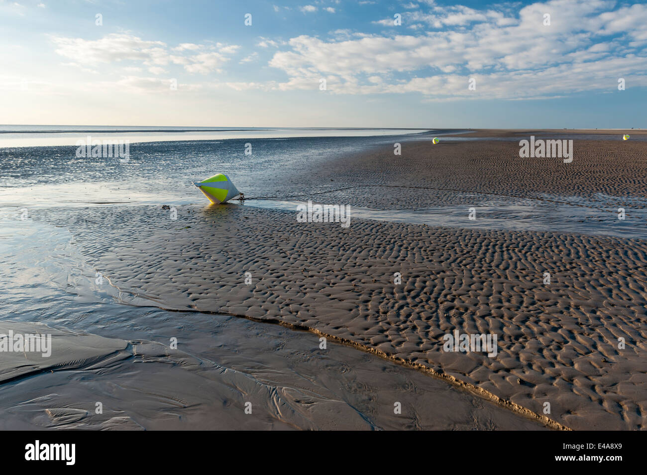 Germany,Schleswig-Holstein, North Sea, Beach of Sankt Peter-Ording ...