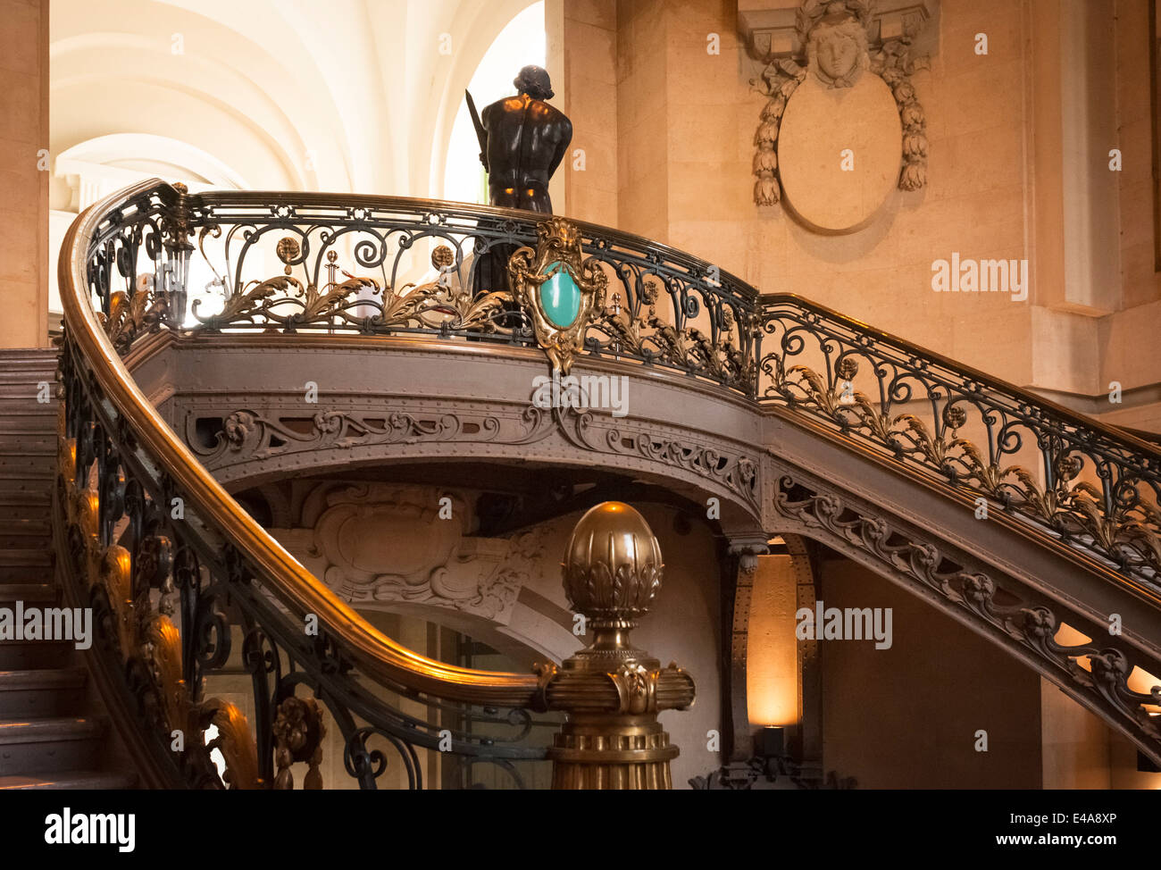 "Le Grand Palais", interior architecture, Paris, France Stock Photo - Alamy