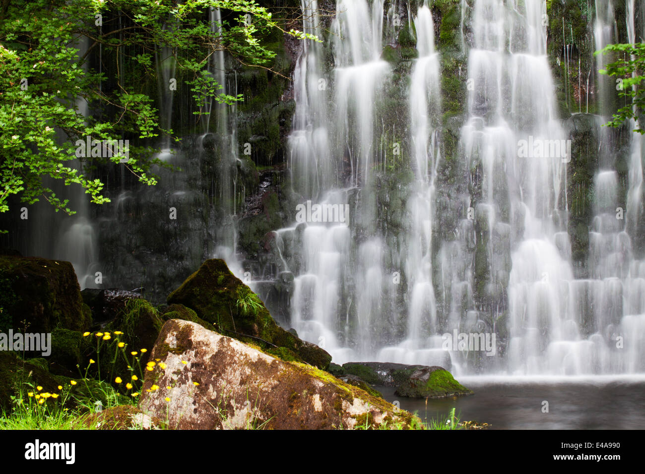 Scale Haw Force near Hebden in Wharfedale Yorkshire Dales England Stock ...