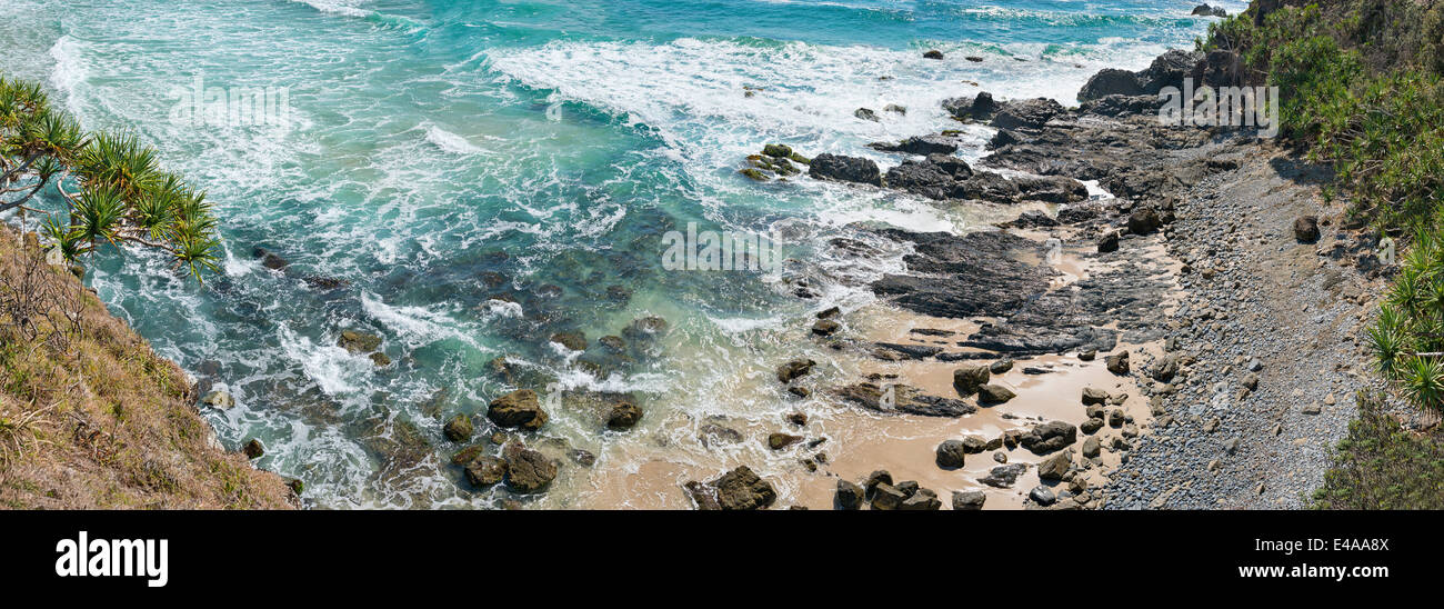 Australia, New South Wales, Byron Bay, Broken Head nature reserve, view ...