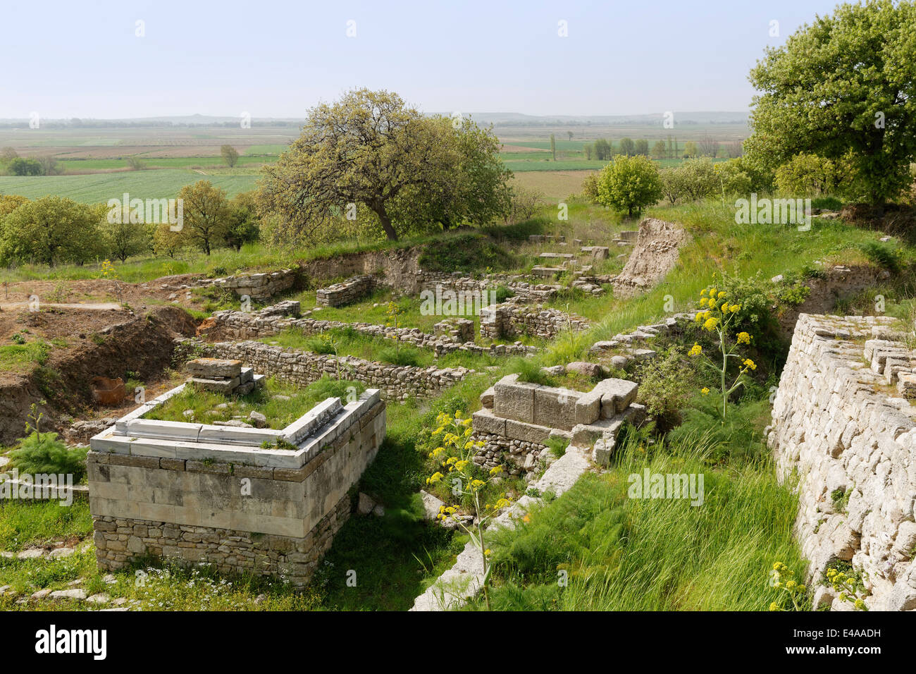 Turkey, Marmara Region, Troy, Chancel Stock Photo - Alamy