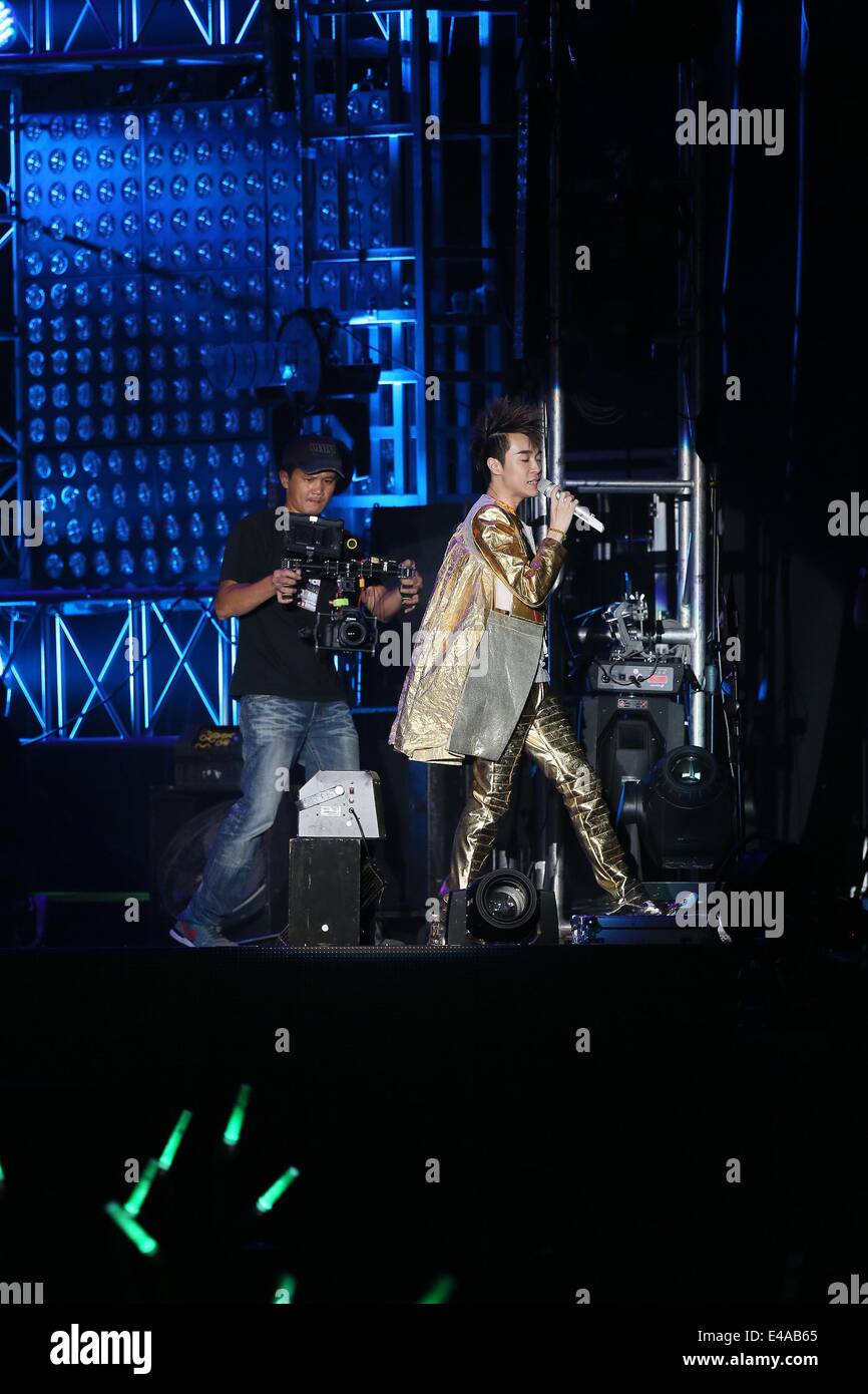 Taiwan pop group Sodagreen hold concert in Taipei,China on Friday July ...