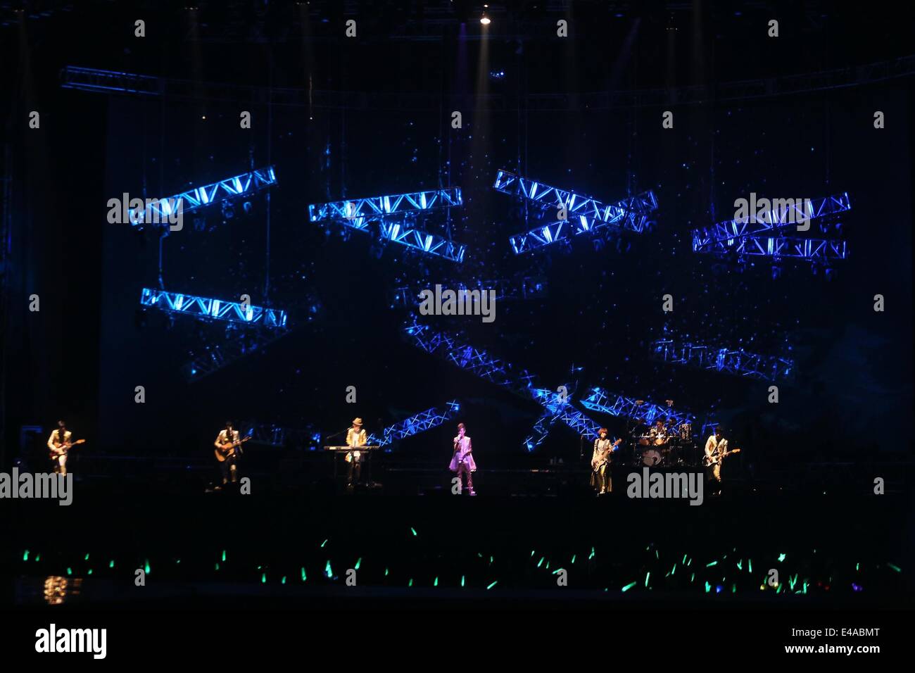 Taiwan pop group Sodagreen hold concert in Taipei,China on Friday July ...
