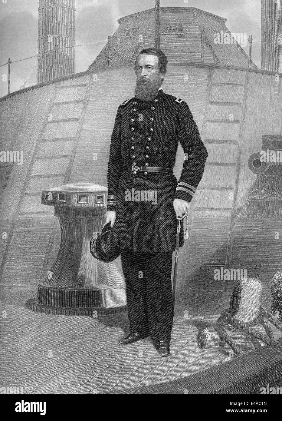David Dixon Porter, 1813 - 1891, an United States Navy admiral, David ...