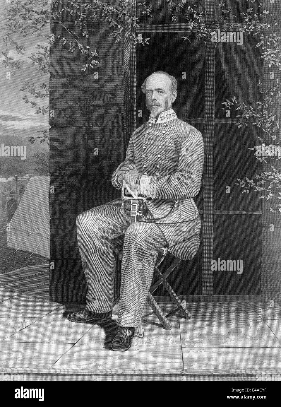 Joseph Eggleston Johnston, 1807 - 1891, a career U.S. Army officer ...