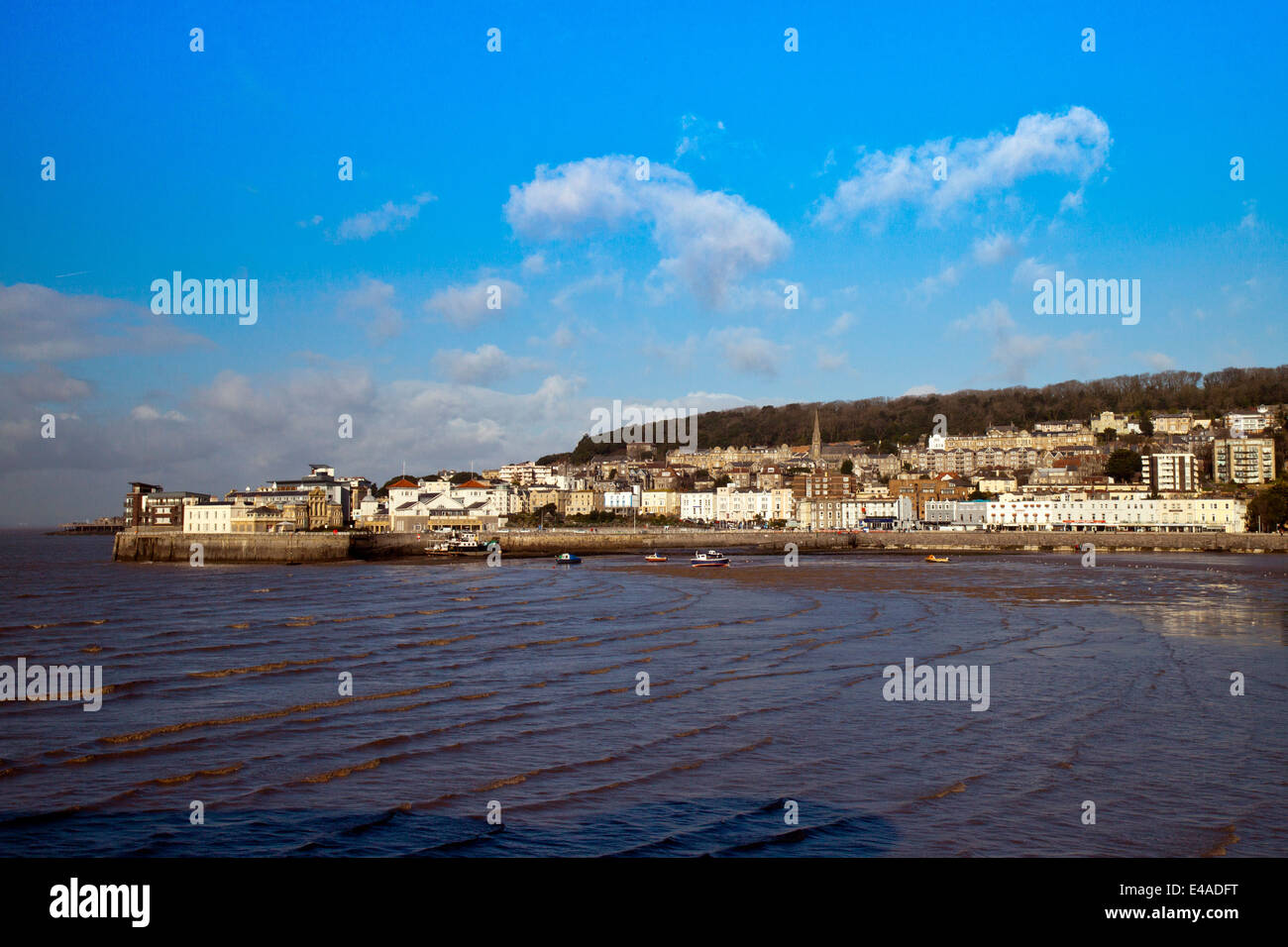 The Knightstone Island complex at Weston-super-Mare, North Somerset ...