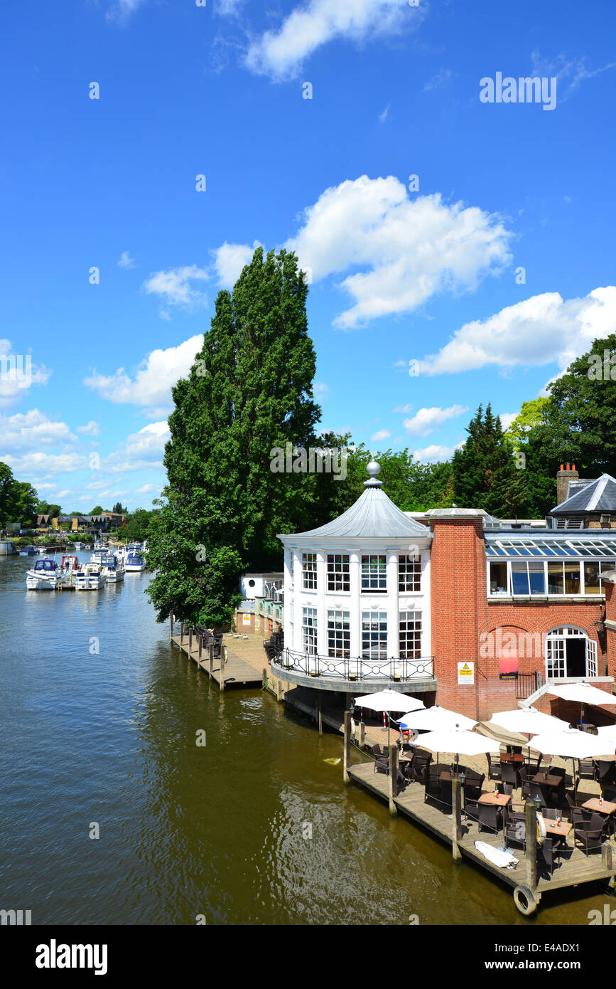 Carlton Mitre Hotel and River Thames, Hampton Court, Borough of ...