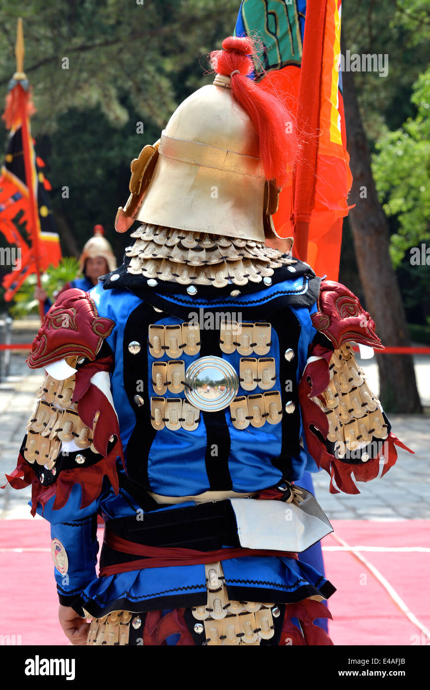 guard traditional ceremony Changling China Stock Photo - Alamy