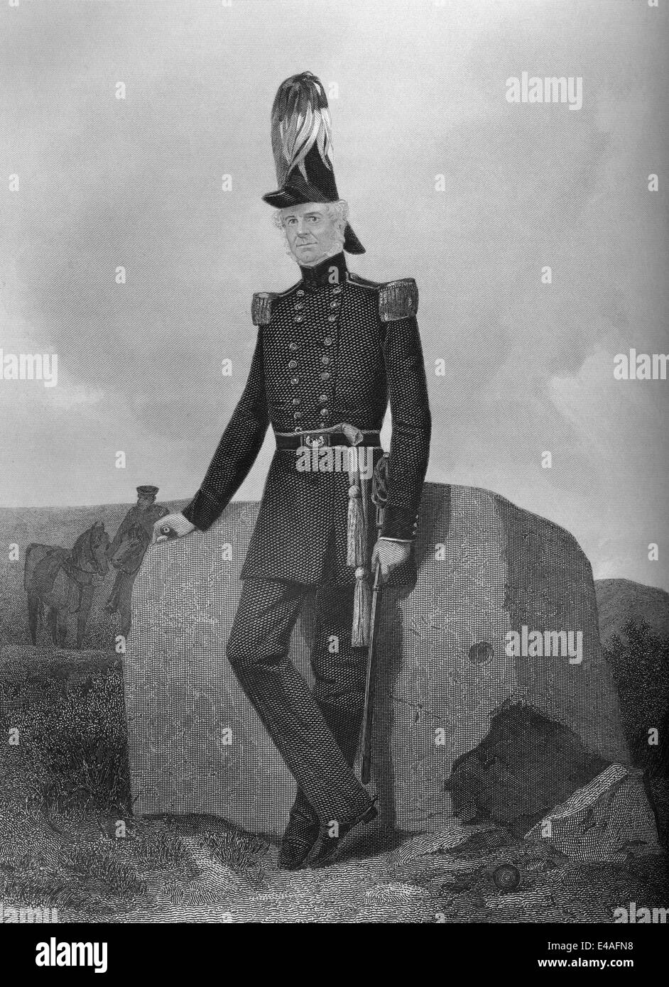 William Jenkins Worth, 1794 - 1849, a United States officer during the ...