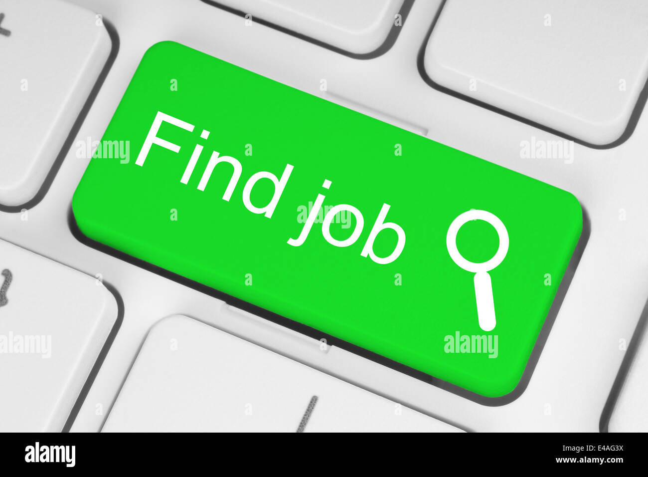 White keyboard easy button hi-res stock photography and images - Alamy