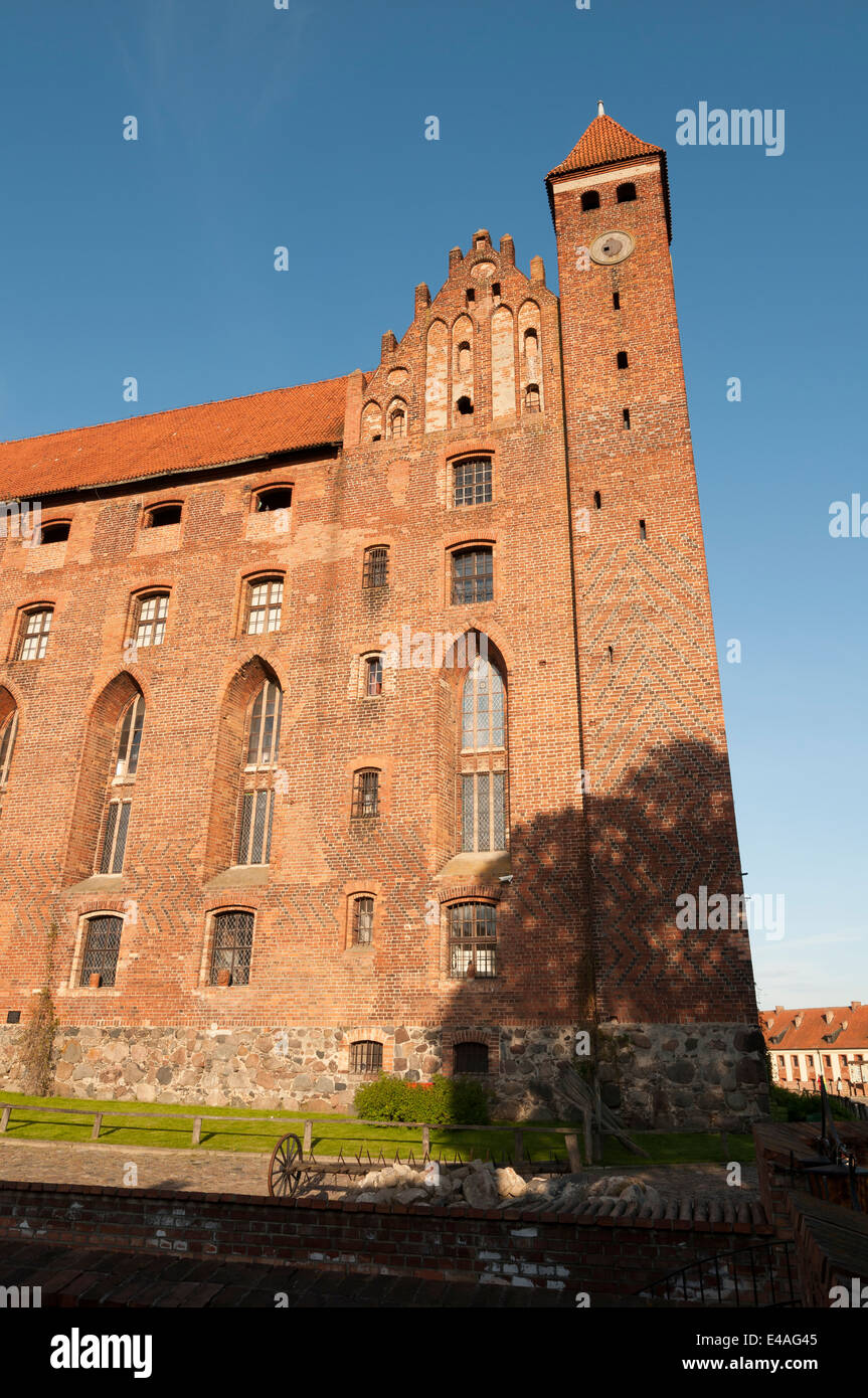 Teutonic castle (14th century) in Gniew, Poland Stock Photo - Alamy