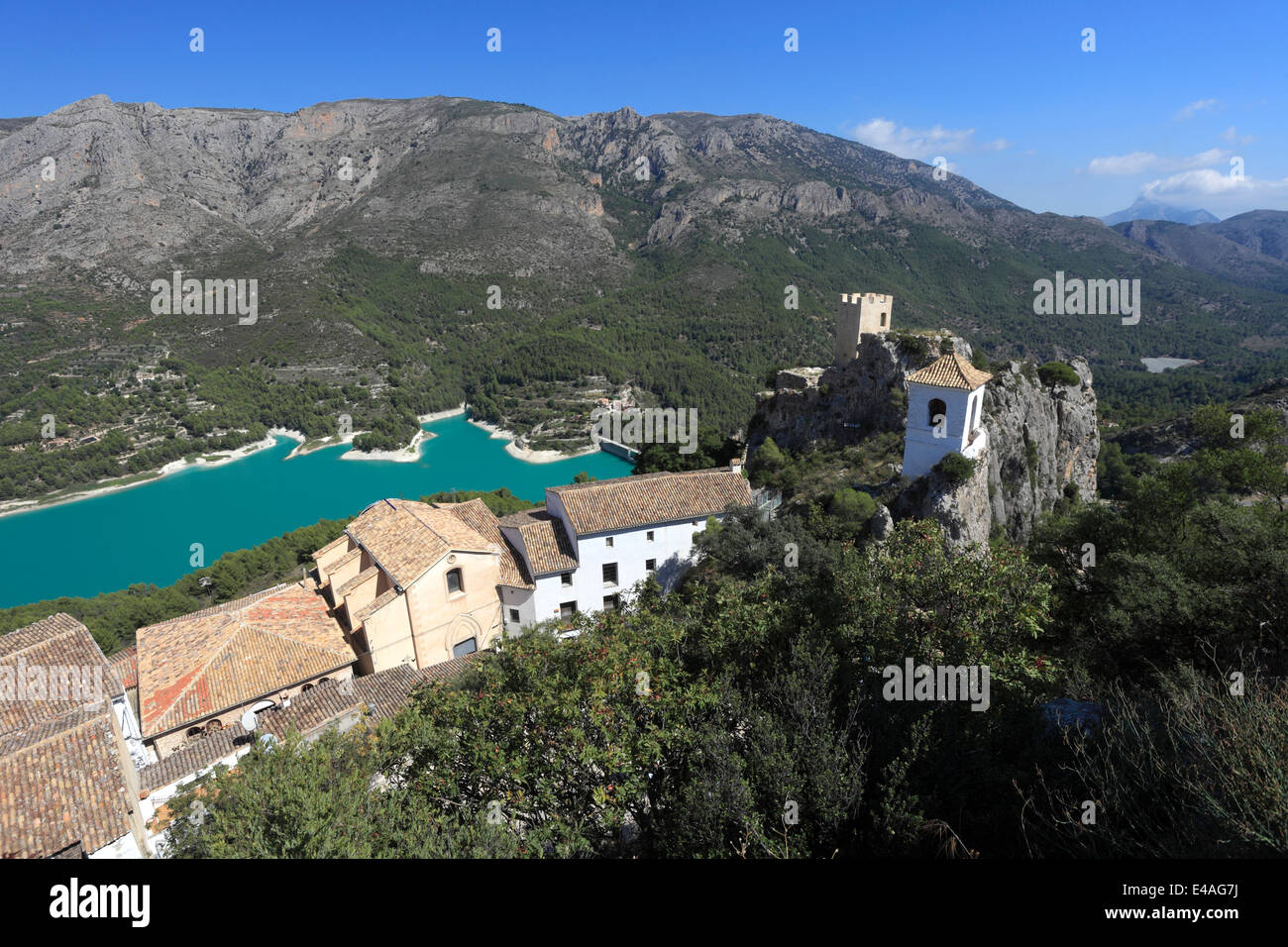 Village guadalest campanile hi-res stock photography and images - Alamy
