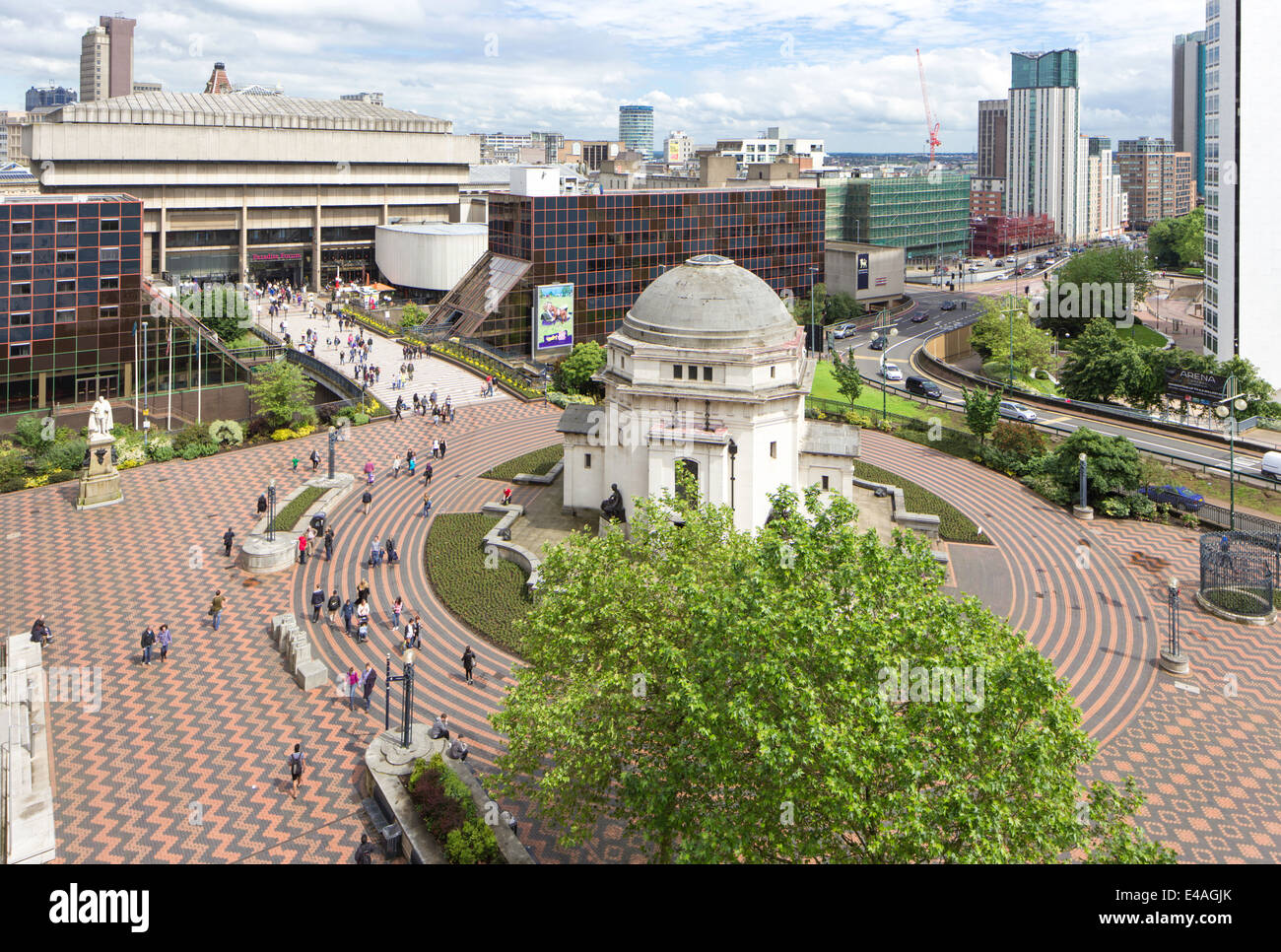 Old square birmingham hi-res stock photography and images - Alamy