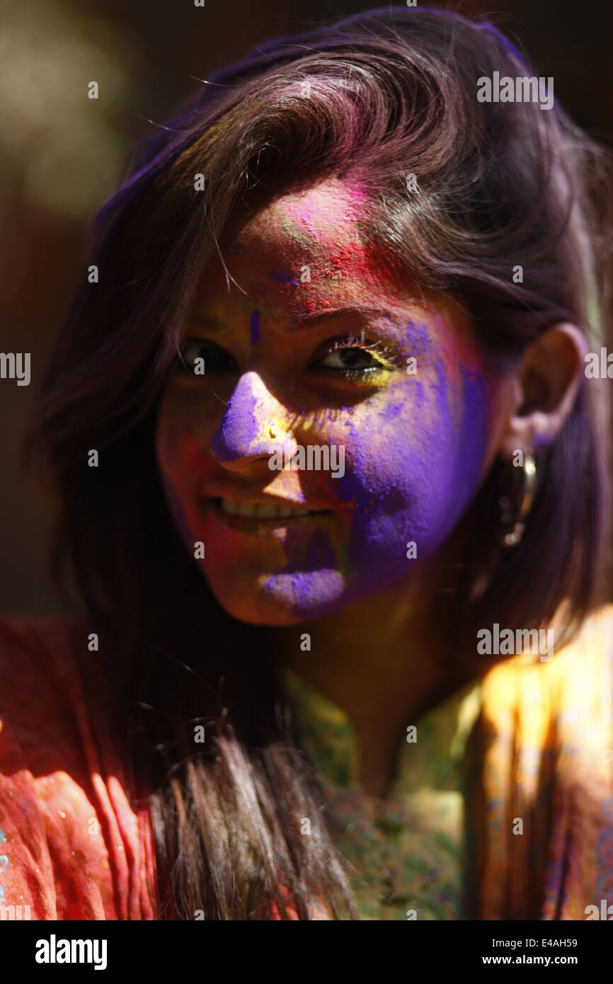 Bengal holi hi-res stock photography and images - Alamy
