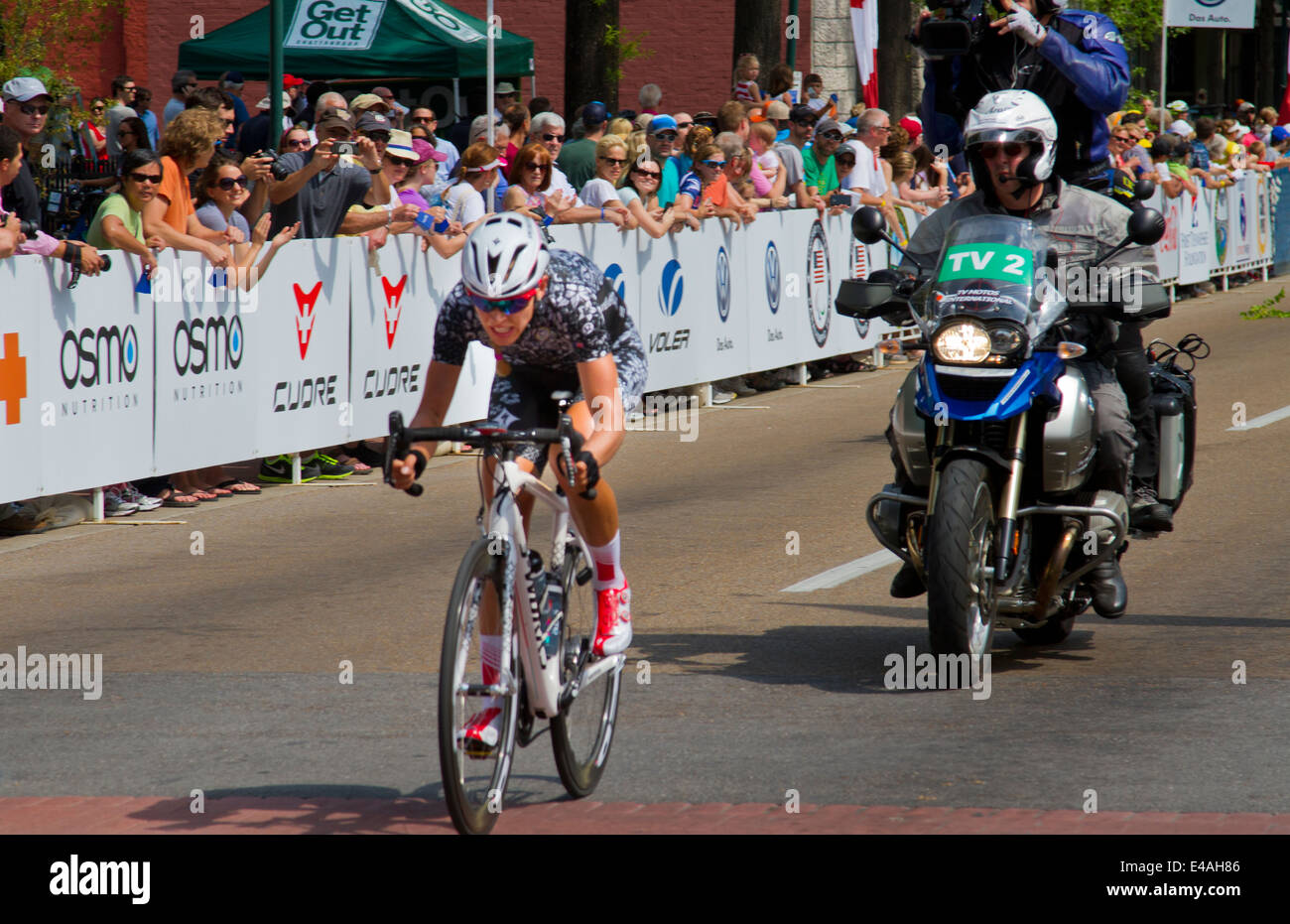 Womans division USA Cycling Nationals competition woman racer on ...