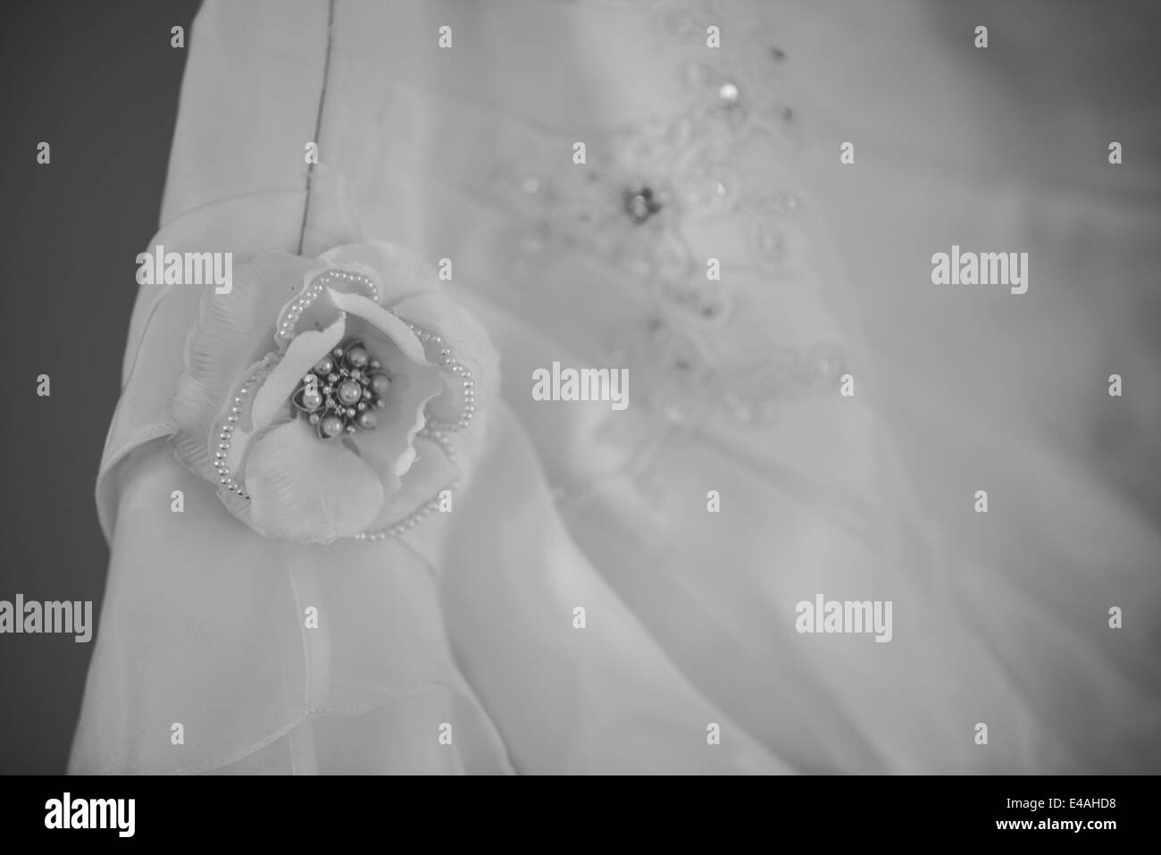 Dress with embroidery Black and White Stock Photos & Images - Alamy