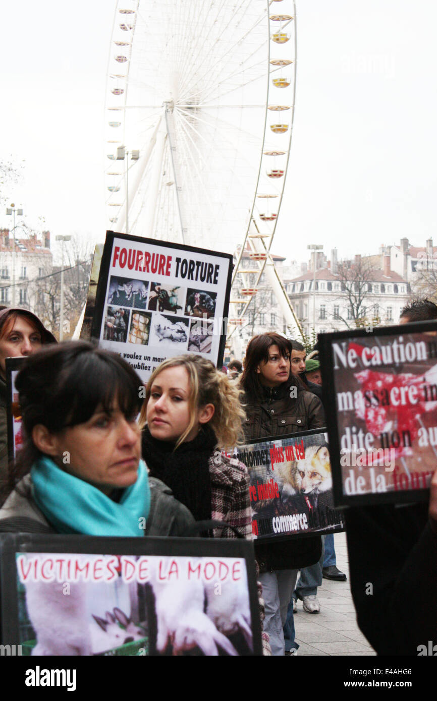Animal torture protest hi-res stock photography and images - Alamy