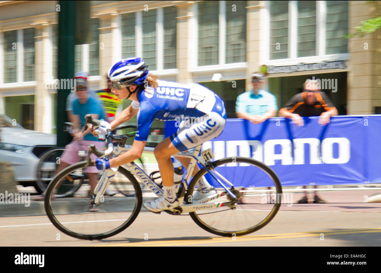 Womans division USA Cycling Nationals competition woman racer on ...