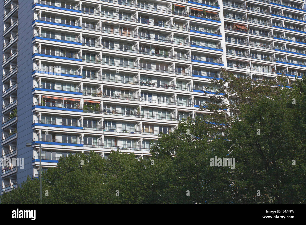 Germany, Berlin, High-rise residential building Stock Photo - Alamy