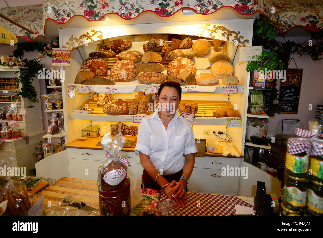 Bakery Hauptstrasse Heidelberg Germany DE Europe Neckar River Stock ...