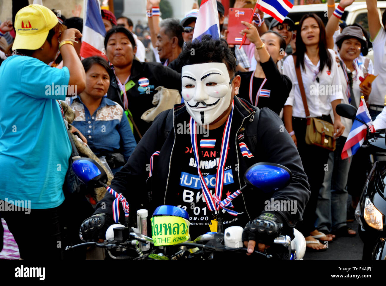 Motorcycle bangkok thailand mask hi-res stock photography and images ...