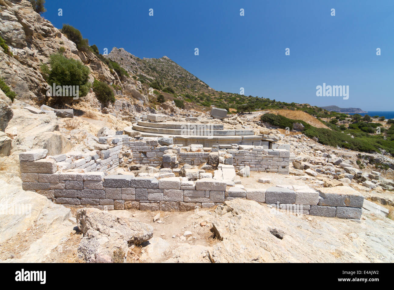 Ruins of Knidos, Datca, Turkey Stock Photo - Alamy