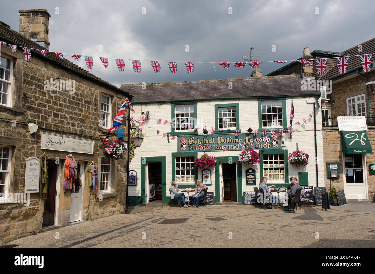 The Pudding Factory in Bakewell town centre Stock Photo - Alamy