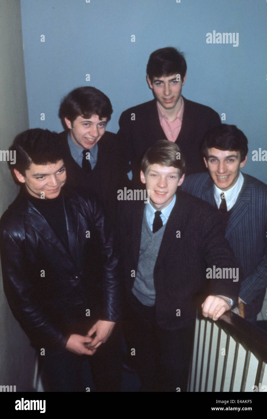THE DENNISONS UK Merseybeat pop group about 1963 Stock Photo - Alamy