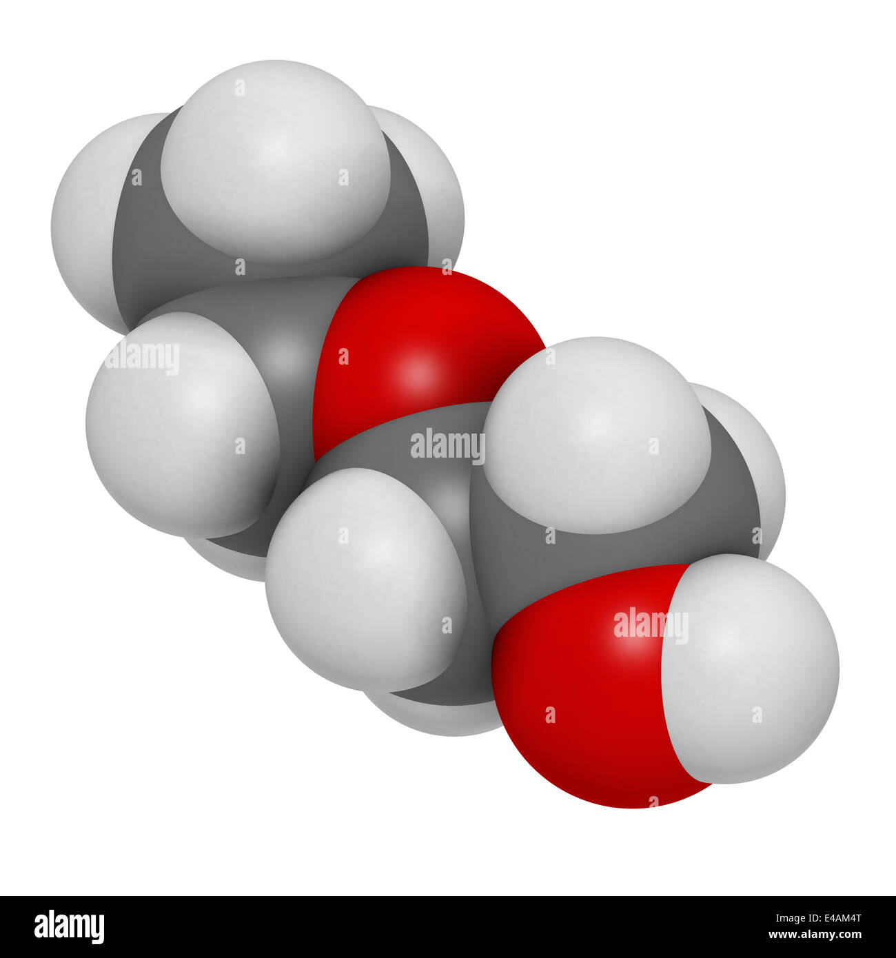 2-ethoxyethanol solvent molecule. Can dissolve many types of molecules ...