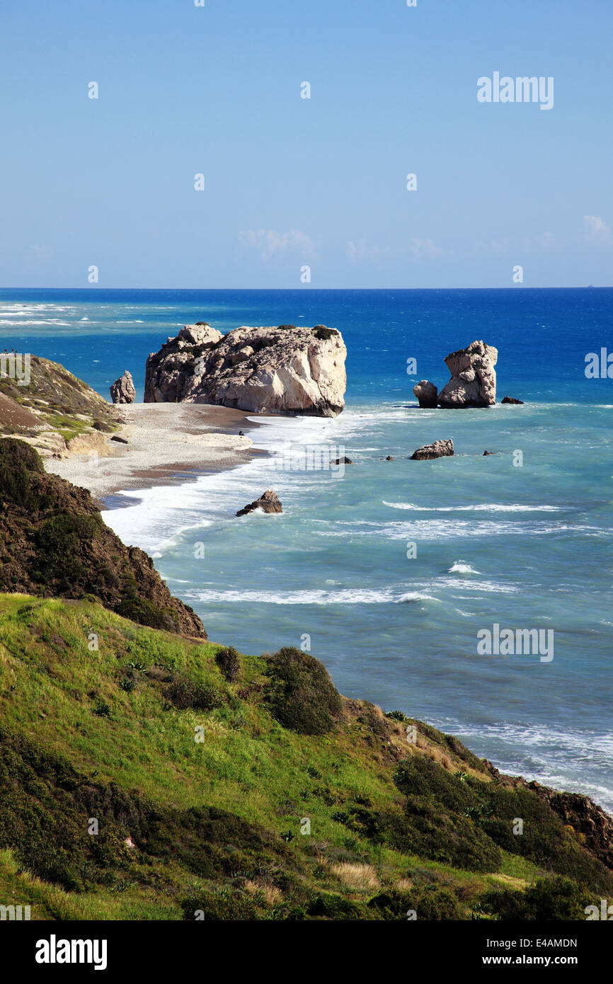 Rock of Aphrodite (Petra Tou Romiou) the birthplace of Aphrodite the ...