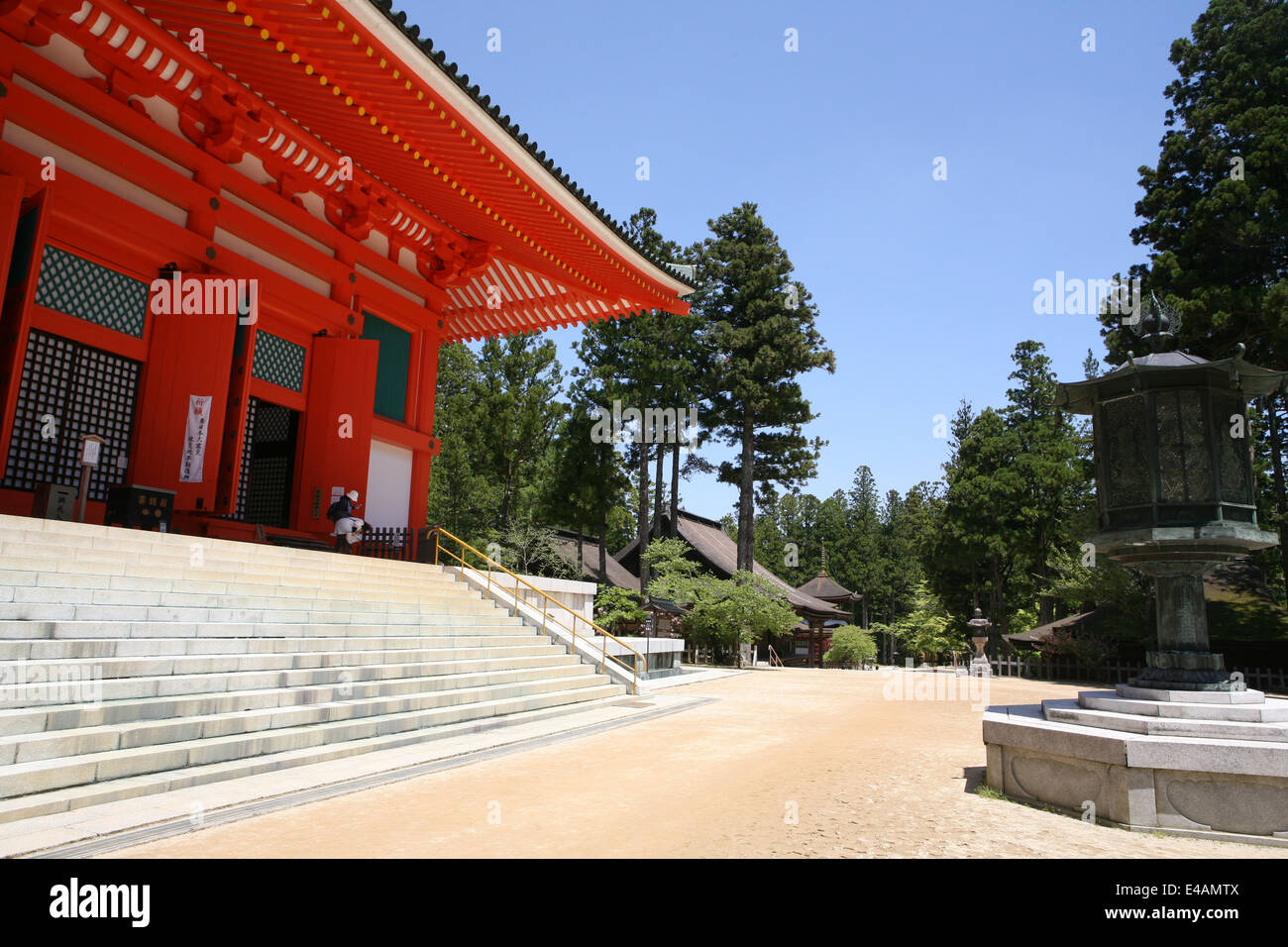 Dai Garan complex Koyasan Koya Japan Stock Photo - Alamy